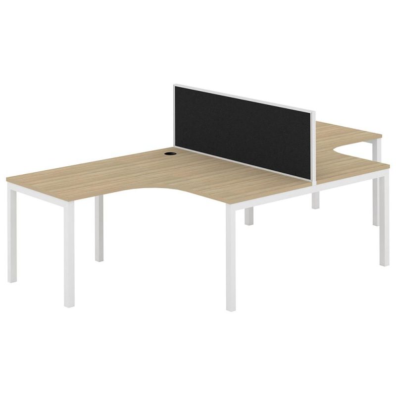 Citi 50/50 T Pod 2P Workstation | Empire Furniture