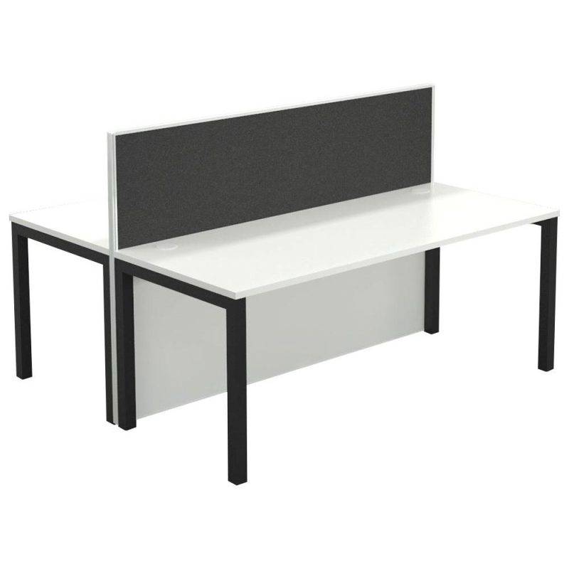 Citi 50/50 Back-to-Back Panel Screen 2P Workstation | Empire Furniture