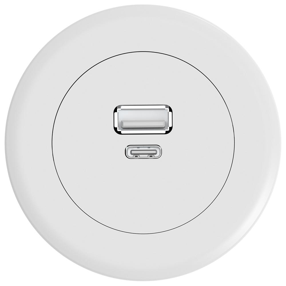 Echo In-Desk USB Fast-Charge Module | Empire Furniture